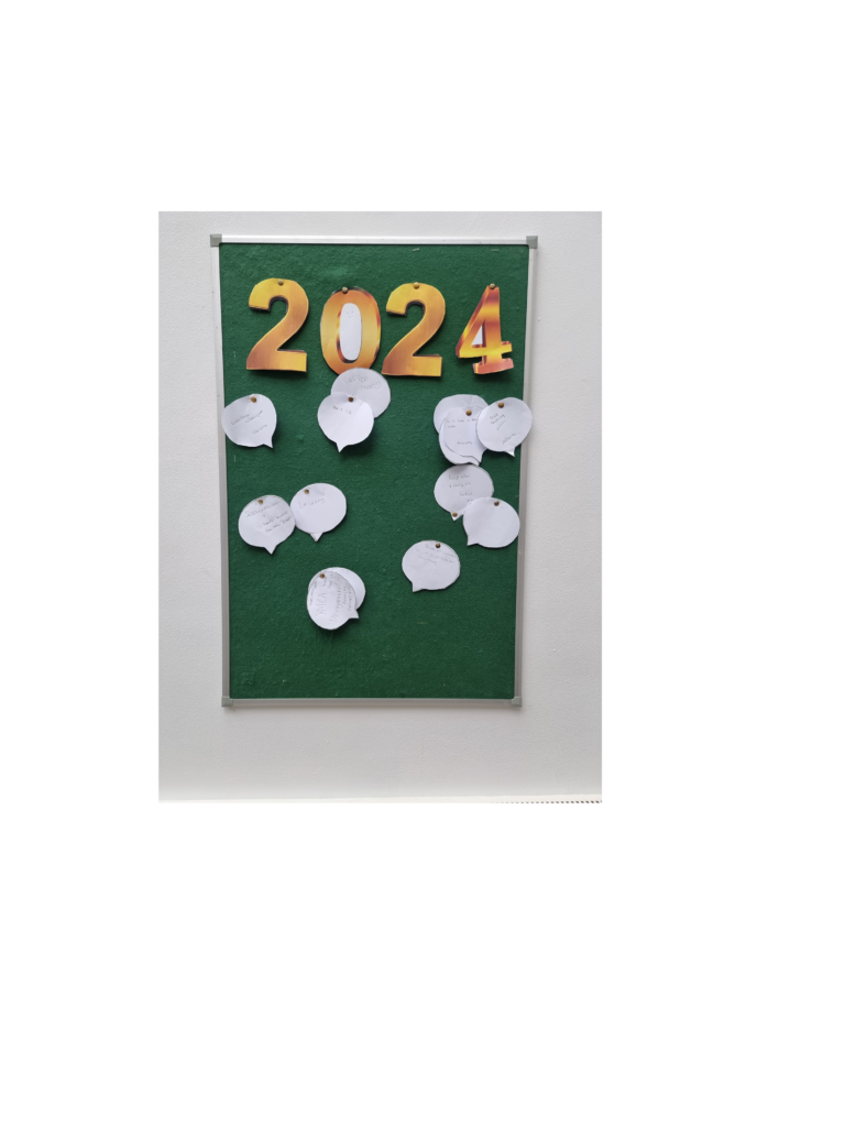 TimeStop New Years Resolution Board! - YMCA